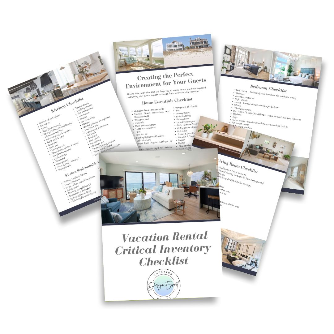 Airbnb Inventory Checklist - Certified Home Stager & Designer, STR ...
